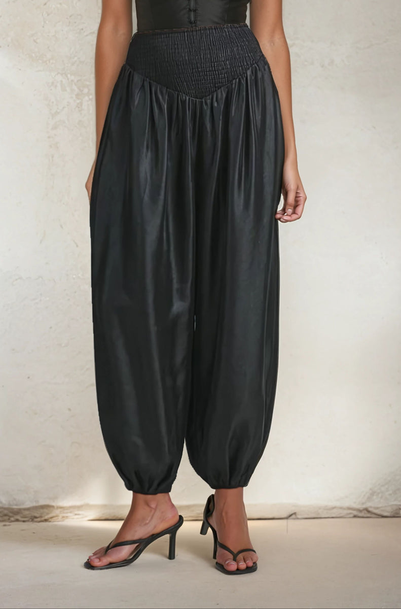 The Metallic Balloon Pant – A T I K